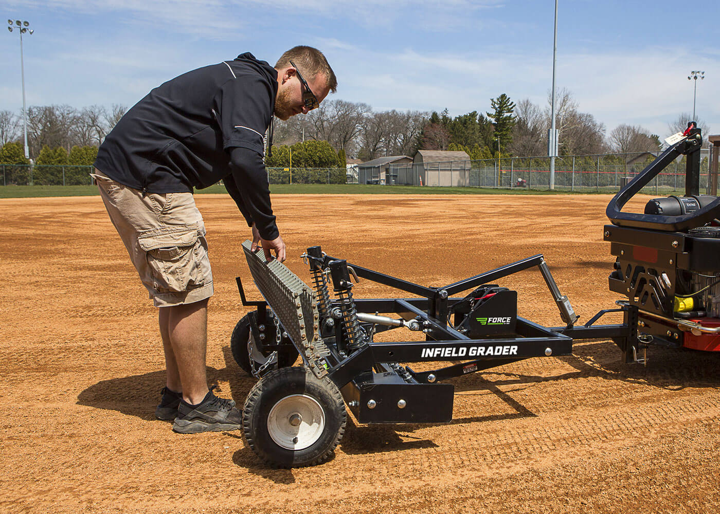 Force Infield Grader | Pull-Behind Grader for Mowers