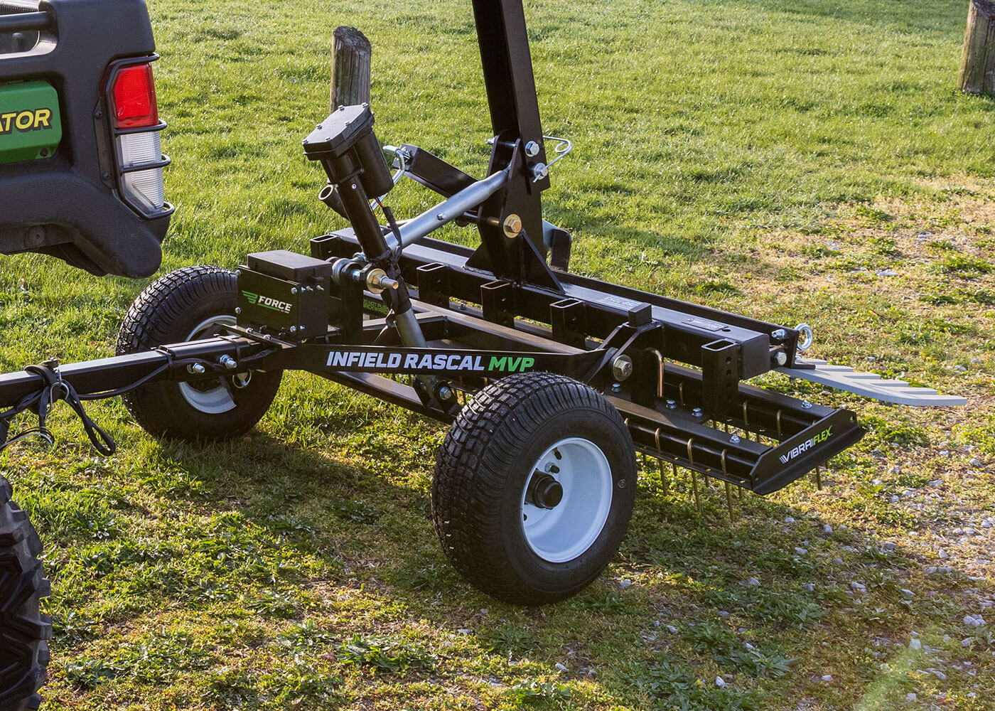Force Rascal MVP | Multipurpose Pull-Behind Infield Groomer