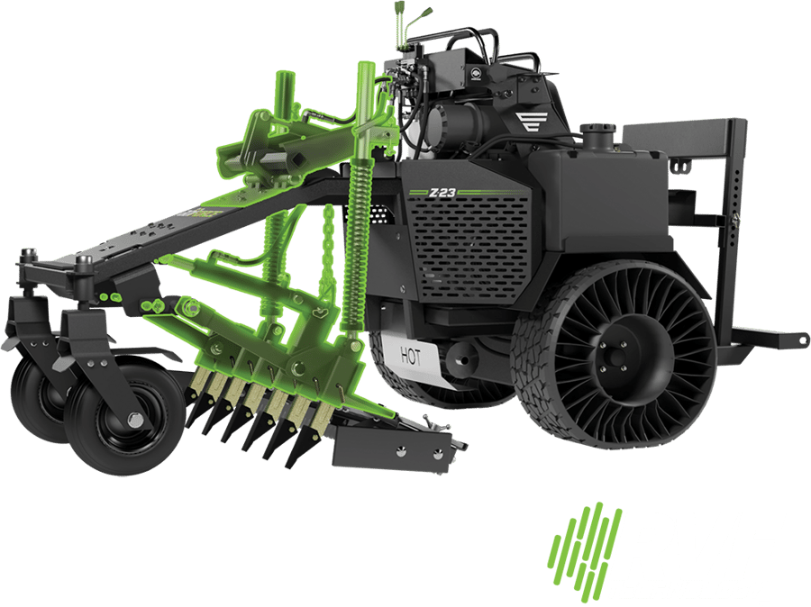 The All-In-One Stand-On Zero-Turn Machine | Z-23 Series